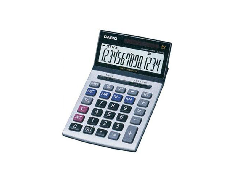 قیمت و فروش ماشین حساب حسابداری کاسیو مدل JS-140TVS در مشهد | حسن پور